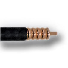 1/2" Flexible Coaxial Cable Riser, Black, Per Foot | Launch 3 Telecom