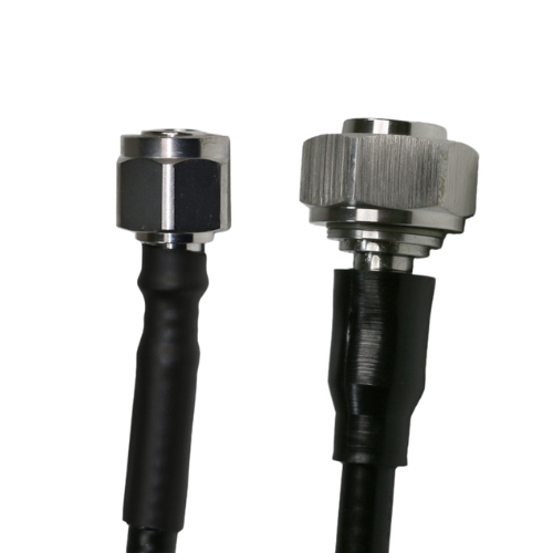 4.3-10 Male to 2.25 Male 1/4" Superflex Low PIM Jumper, 70ft