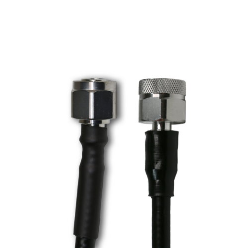 2.25 Male to N Male 1/4" Superflex Low PIM Jumper, 15ft