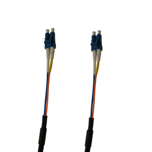LC/UPC-LC/UPC 2F Duplex, Single Mode I/O Riser with a Pulling Sock, 37