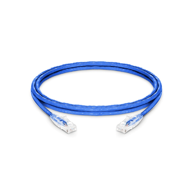 CommScope: In Data Jumper, Rj45, 7ft, Universal Molded Blue Utp Cat6 E