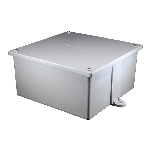 8" x 8" x 7", Gray PVC Junction Box | Launch 3 Telecom