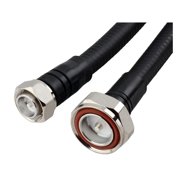 RFS: 1/2" Jumper 4.3-10 Male to DIN Male, 30ft | Launch 3 Telecom