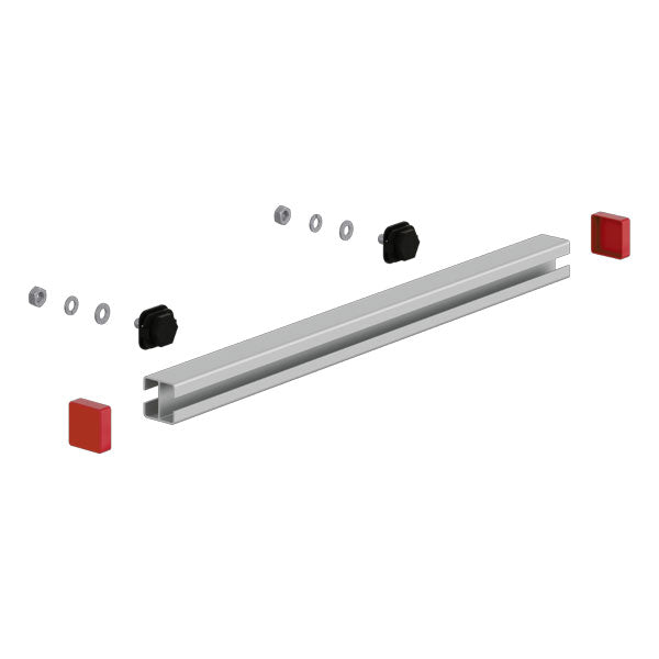Concealfab: PIM Shield Rail Kit, 24" with 2x 900711 Channel Runners ...