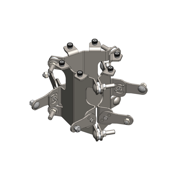 JMA: Tri-Sector Pole-Mount Antenna Bracket for MX04FFPX65-01 Antenna M