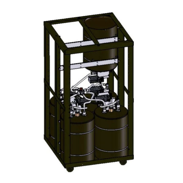 Sinclair Technologies: Combiner, 5 CH, 10" cavities, 1/4 wave, High 'Q