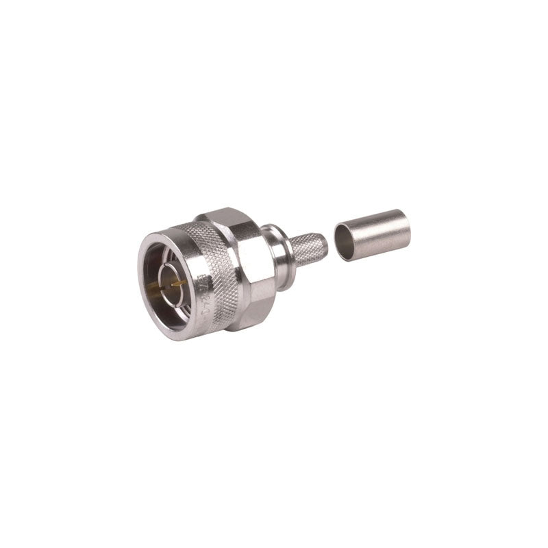 N Type Male Crimp Connector for LMR 240 Type Coaxial Cable