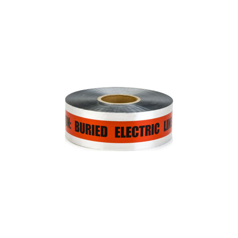 Caution Buried Electric Line (Red) Tape 3" x 1000FT | Launch 3 Telecom