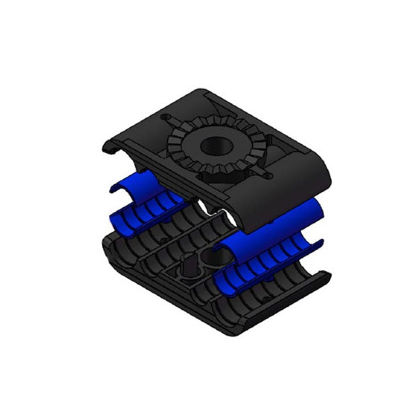 Cable Support Coax Blocks for 10-12mm / 7mm | Wire & Cable Management