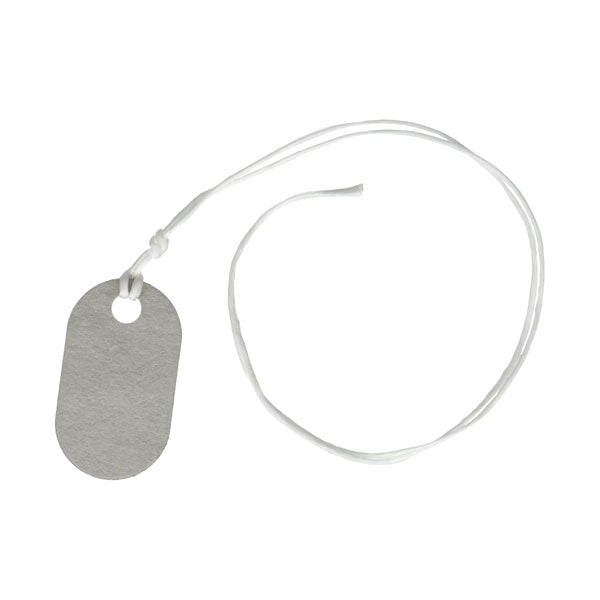 Fiber Tag 1.75" x 1.0", Pre-Tied w/ 11" Waxed Cord, 25 Pack | Launch 3 ...