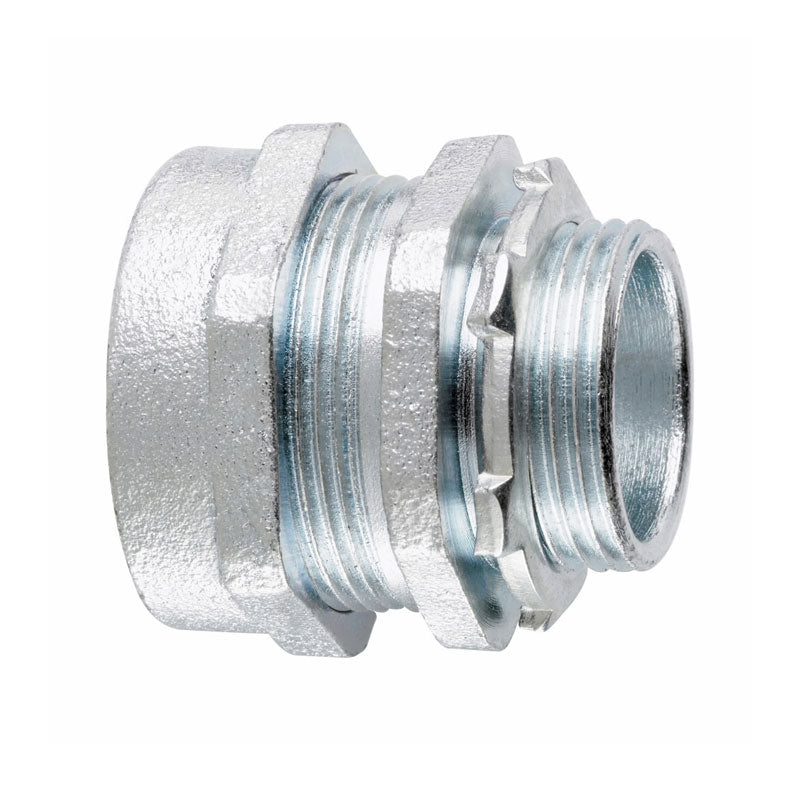 2" Rigid Compression Connector: Concrete Type, Threadless, Malleable ...