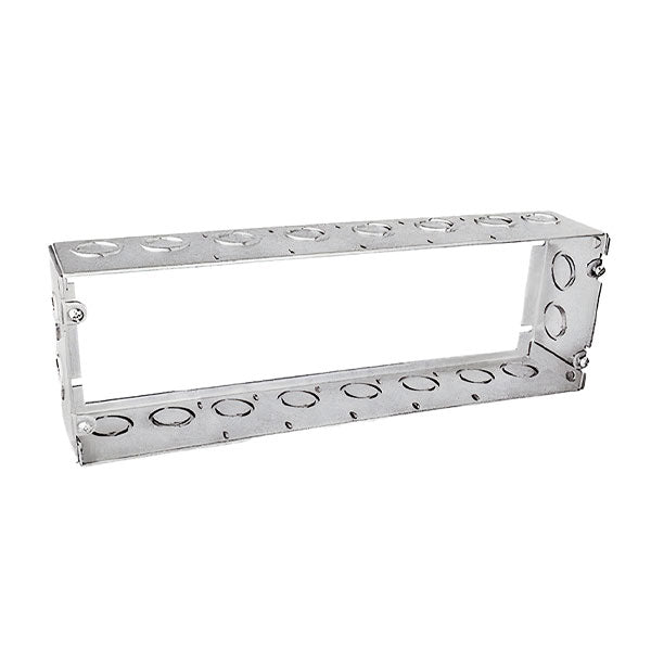 6 Gang Welded Switch Box Extension Ring, 2-1/2" Deep | Launch 3 Telecom
