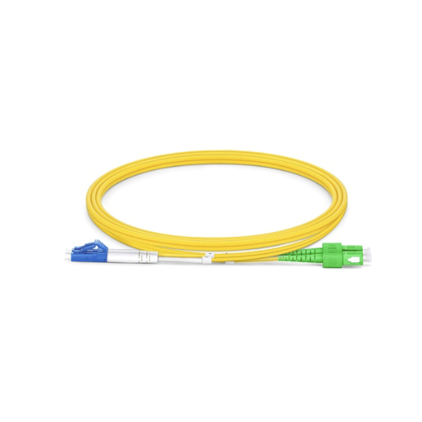 Datacom: Fiber Jumpers, SC/APC to SC/APC, Single Mode, Duplex, 1M