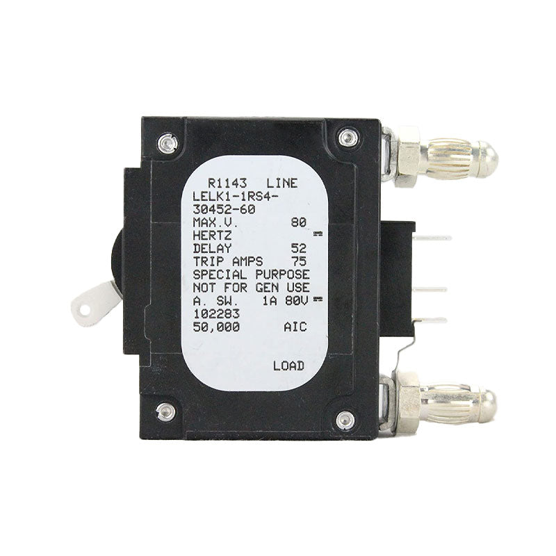 Airpax: 60 Amp Bullet Circuit Breaker, White Handle, 3-Pin with Strap ...