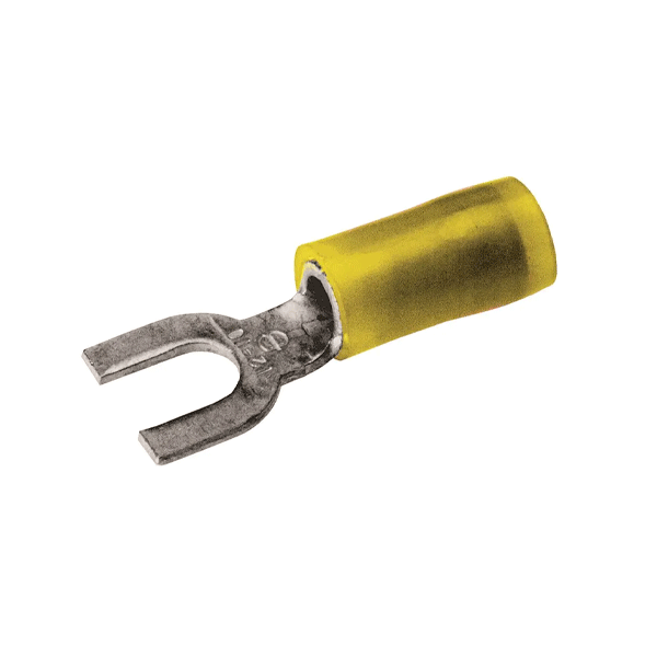 Burndy: Nylon Fork Terminal For 12 - 10 AWG | Launch 3 Telecom
