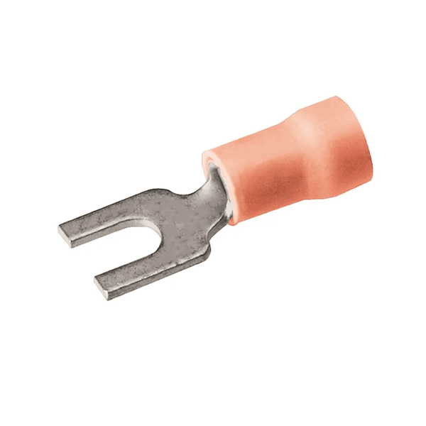 Burndy: Vinyl Fork Terminal For 22 - 16 AWG, #6-#8 Stud | Launch 3 Telecom