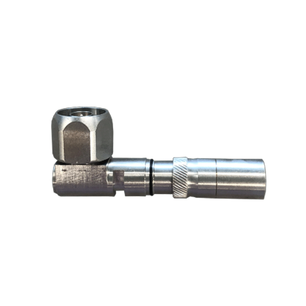 JMA: Right Angle N-Male for 1/4" Superflex Coax | Launch 3 Telecom