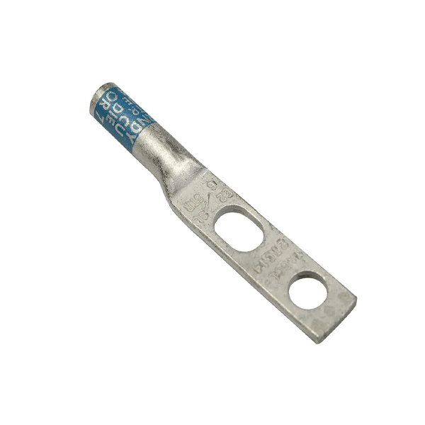 Burndy: #3 Lug, Slotted, 2 Hole, 3/8" Stud, No Window, Long Barrel ...