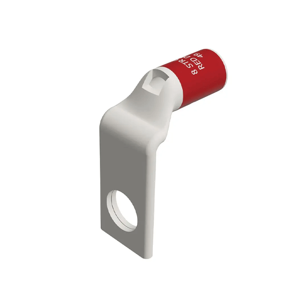 Burndy: #8 Lug, 90 Degree, 1 Hole, 1/4" Stud, 23 Navy, Window | Launch ...