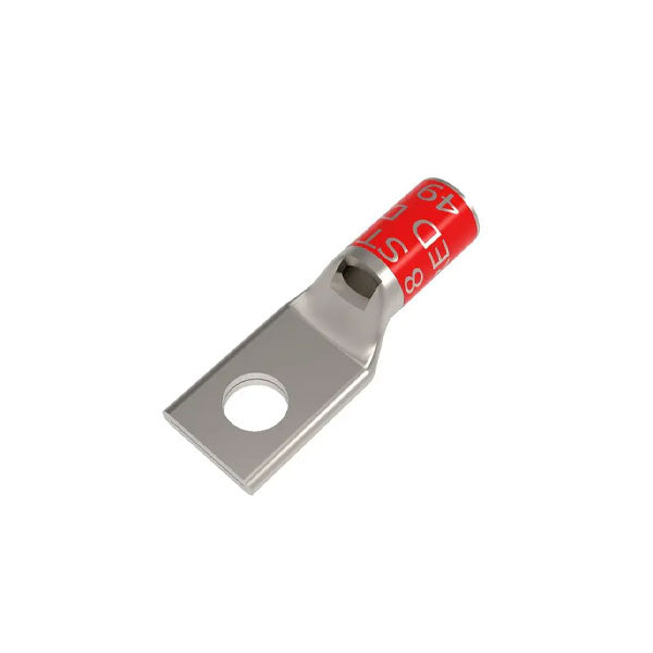 Burndy: #8 Compression Lug, 1 Hole, 3/8" Stud, Window | Launch 3 Telecom
