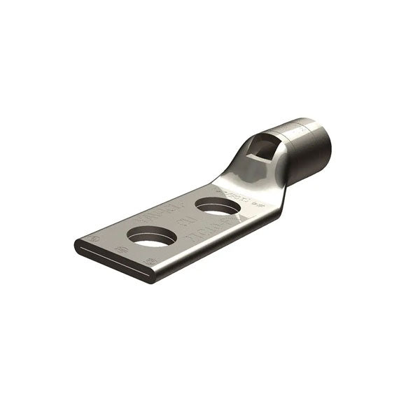 Burndy: #4 Flex Lug, 4 AWG Cu, 2 Hole, #10 Stud, With Window | Launch 3 ...