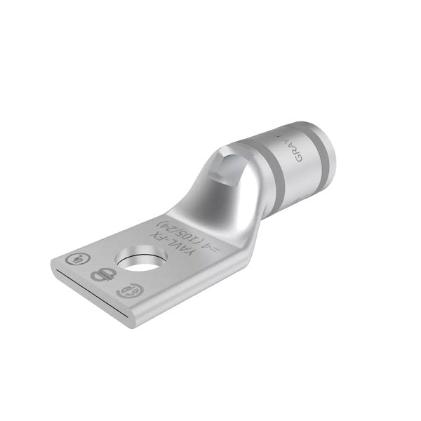 Burndy: #4 Flex Lug, 4 AWG Cu, 1 Hole, #10 Stud, With Window | Launch 3 ...