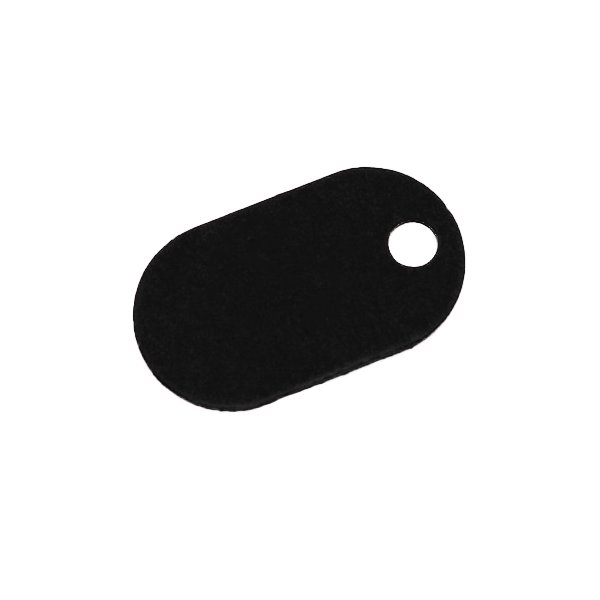 Fiber Tag, Red, 1-3/4" x 1" - Each | Launch 3 Telecom