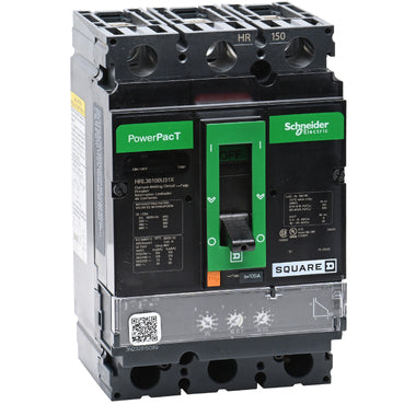 Square D: Circuit breaker, PowerPacT H, 100A, 3 pole, 600VAC, 100kA ...