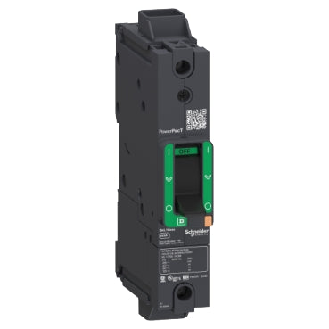 Square D: Circuit breaker, PowerPacT B, 30A, 1 pole, 600Y/347VAC, 18kA