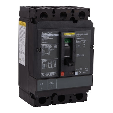 Square D: Circuit breaker, PowerPacT H, 70A, 3 pole, 600VAC, 14kA ...