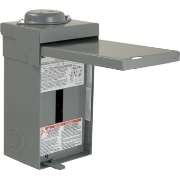 Square D: Load center, QO, 1 phase, 2 spaces, 4 circuits, 70A fixed ...