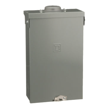 Square D: Load center, QO, 1 phase, 4 spaces, 8 circuits, 125A fixed ...