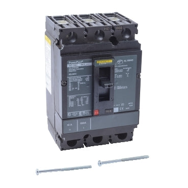 Square D: Circuit breaker, PowerPacT H, 15A, 3 pole, 600VAC, 14kA, lugs ...